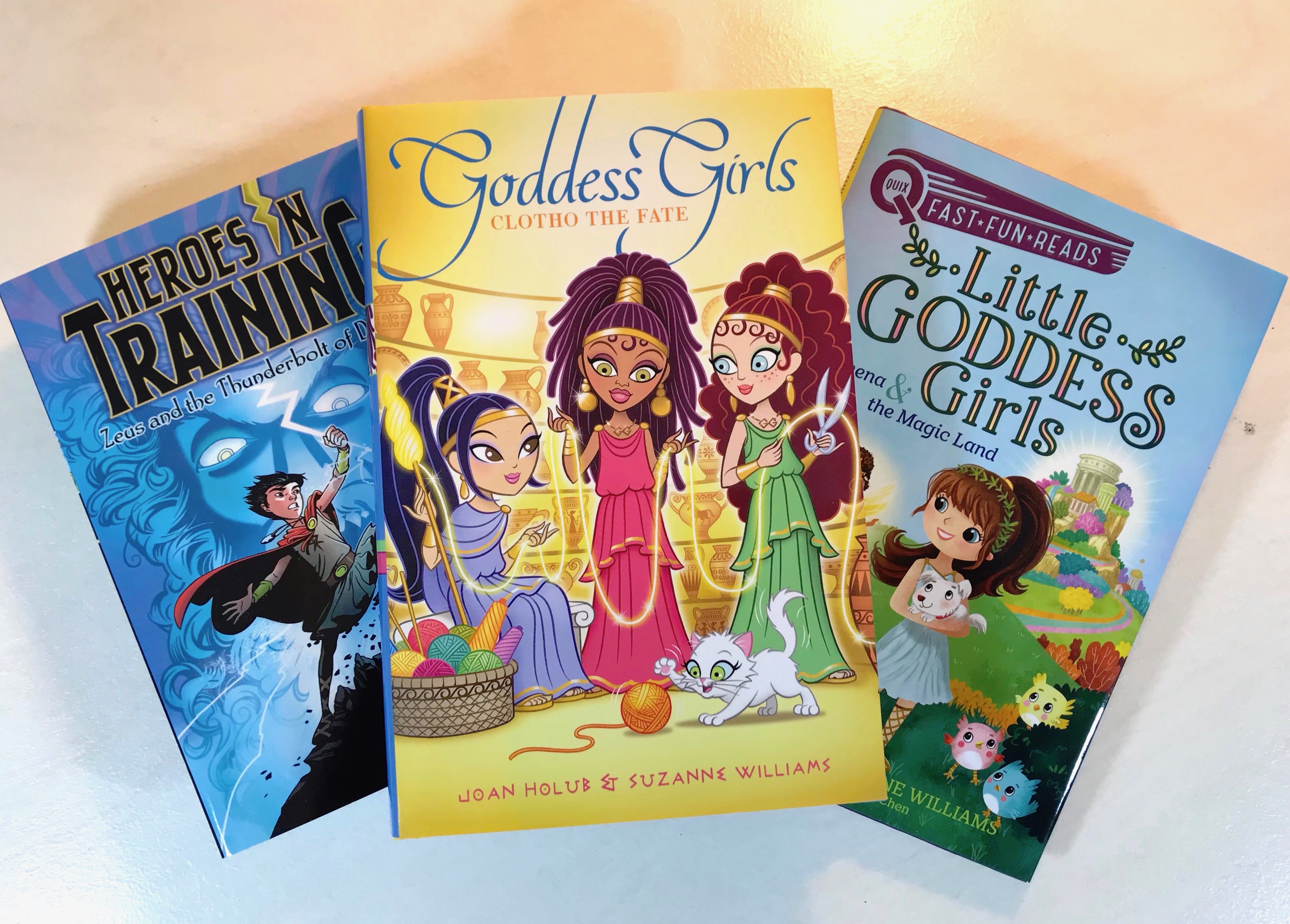 How GODDESS GIRLS Helps Joan Holub Maintain Balance (plus a giveaway ...