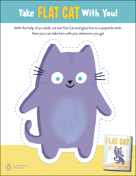 FLAT CAT by Tara Lazar and Pete Oswald | Writing for Kids (While ...